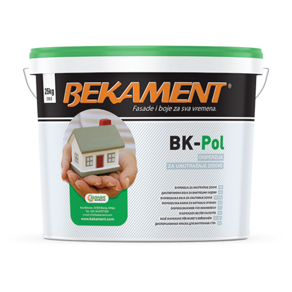 Дисперзиона боја BEKAMENT BK-Pol 25 Kg – Elektroelement prodavnica